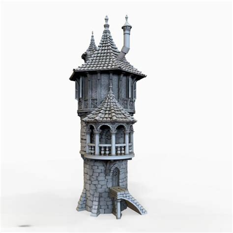 Wizard Tower MẪu In 3d