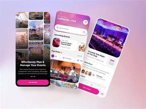 Event Ui Designs Themes Templates And Downloadable Graphic Elements On Dribbble
