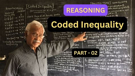 Coded Inequality Part 02 Reasoning Youtube