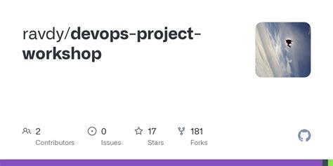 Github Ravdydevops Project Workshop