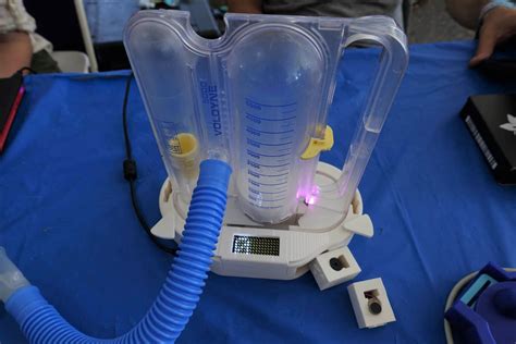 Seen At Makerfaire Smart Spirometer Pressure Sensor And Other Diy Medical Devices From