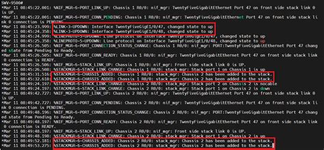 StackWise Virtual Switch Replacement Standby Failed WIRES AND WI FI