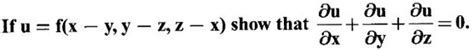 Partial Derivatives Definition Theorem Worked Examples Exercise With Answers