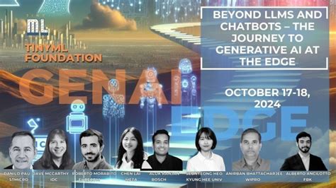 Tinyml Foundation On Linkedin Beyond Llms And Chatbots The Journey To Generative Ai At The Edge