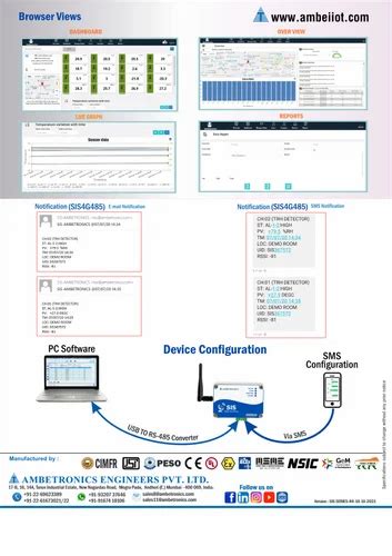 Wireless Data Logger SIS G IoT Data Logger And Substation Monitoring Device At