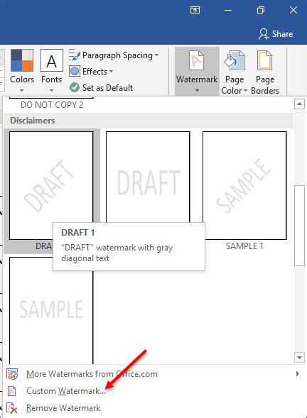 How To Insert A Watermark In Word Excelnotes