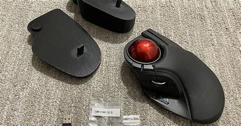 Elecom Huge Trackball Wireless Mouse M Ht1drbk With Tilt Stands And Bearings Album On Imgur