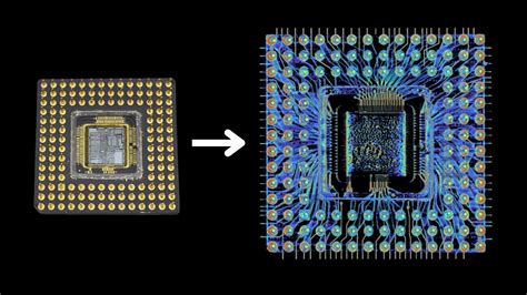 Ct Scan Reveals Six Layers Of Hidden Wiring In 1985 Intel 386 Processor