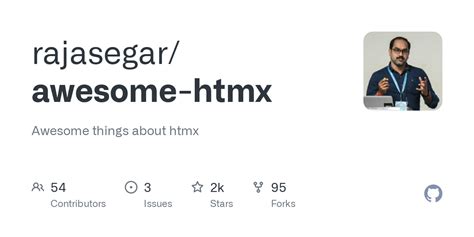 Github Rajasegarawesome Htmx Awesome Things About Htmx