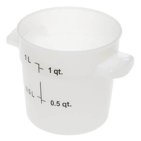 Carlisle Storplus Round Food Storage Container Qt Dia X
