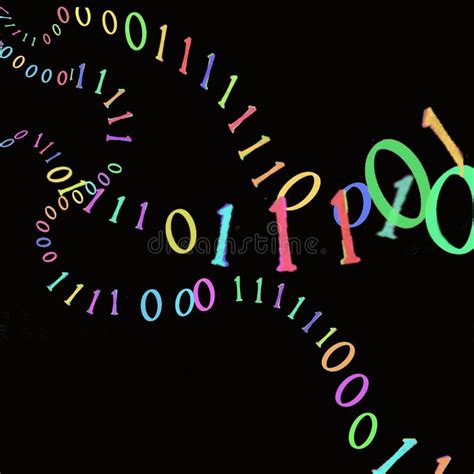 Abstract Cg Non Ai Colourful Binary Code Concept Illustration Graphic Abstract Cg Non Ai Colourful Binary Code Concept Illustration Graphic