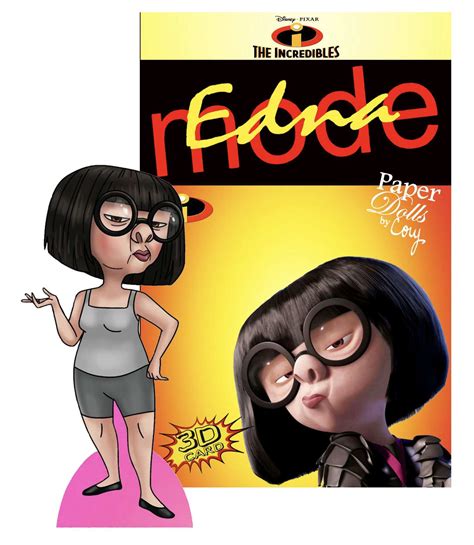 Edna Mode The Incredibles Alfredo Emotions