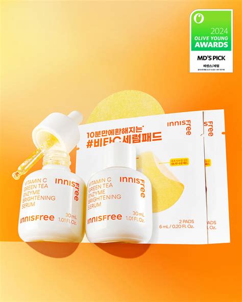 이니스프리 ‘비타c 7일 톤업 세럼 2024 올리브영 어워즈 Mds Pick 선정