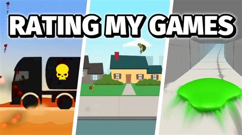 3 Years Of Learning Game Development Rating My Games Youtube
