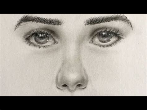 Dibujo Realista De Una Nariz
