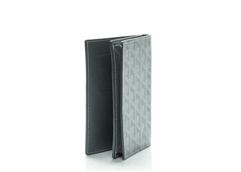 Goyard Goyardine Wallet Goyardine Grey