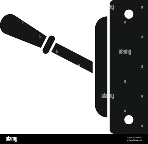Current Breaker Icon Simple Vector Circuit Box Fuse Power Stock