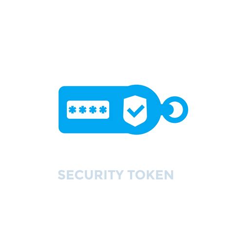 Security Token On White Vector Icon 2596444 Vector Art At Vecteezy Security Token On White Vector Icon 2596444 Vector Art At Vecteezy