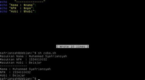 pengenalan shell programming pada sistem operasi linix mikamerah blog
