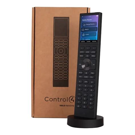 Control4 C4 Halo Bl Halo Fjernkontroll I Sort Ncms