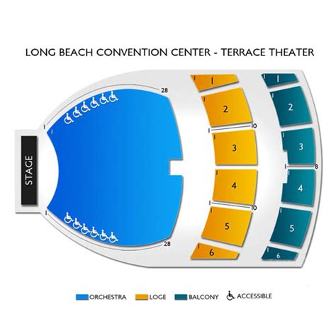 Long Beach Convention Center Seating Chart
