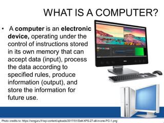 CSS L Integral Parts Of The Computer System PDF Data Storage And Warehousing Computing