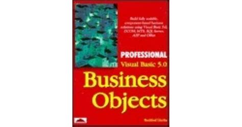professional visual basic 5 0 business objects by rockford lhotka