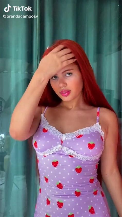 Seductive Brenda Campos In Dress