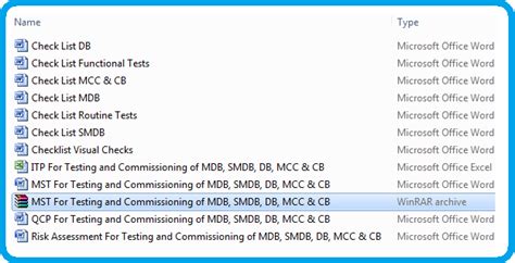 Download Method Statement For Testing Commissioning Of MDB SMDB DB MCC Capacitor Bank