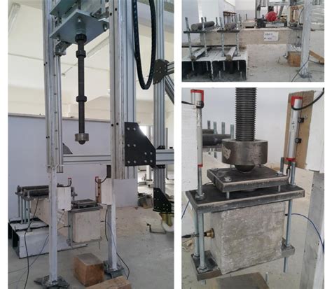 Set Up For The Impact Loading Test Download Scientific Diagram
