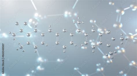Pazopanib Molecular Structure 3d Model Molecule Votrient Structural
