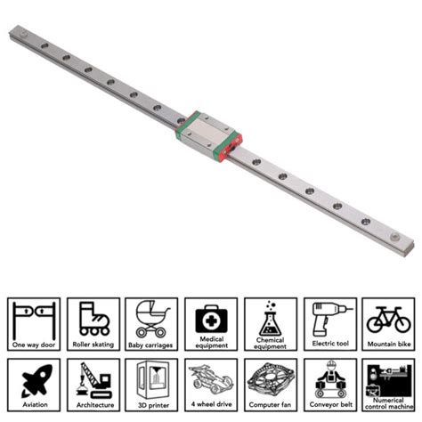 linear motion rail bearing block low noise linear motion guide block high speed comprehensive