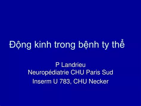 Ppt Ng Kinh Trong B Nh Ty Th Powerpoint Presentation Free Download Id