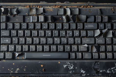 A Keyboard With Missing Keys Representing The Incomplete Solutions Provided By Technology Stock