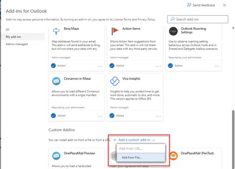 Changes To How You Sideload An Outlook Add In Manifest As Of Sep Cameron Dwyer