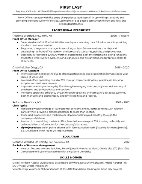 Sql Database Administrator Resume Examples For 2025 Resume Worded