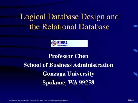 Ppt Logical Database Design And The Relational Database Powerpoint