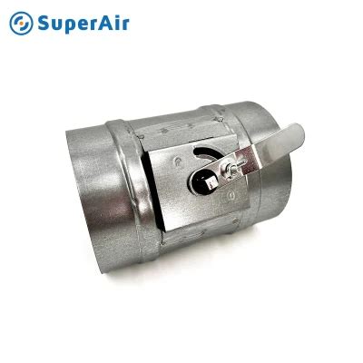 HVAC Ventilation Duct Accessory Regulation Adjustable Volume Damper China Air Volume Control