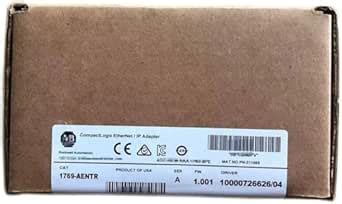 1769 AENTR Dual Port Ethernet Module Sealed In Box 1 Year Warranty Amazon Com Industrial