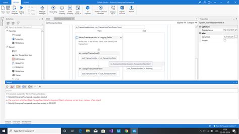Error In Get Transaction Data Help Uipath Community Forum