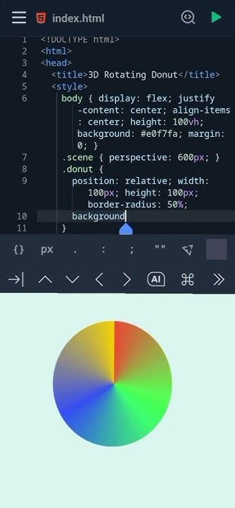 Rotating Donut With Coding Besiccoding Coding Python Javascript Java Html Css Youtube