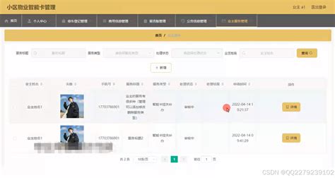 311java Jsp Ssm Springboot小区物业智能卡管理系统停车登记费用业主服务管理（源码文档运行视频讲解视频） Csdn博客
