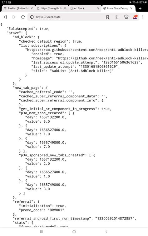 Metadata From Filter List Subscriptions Should Be Available In Braveadblock Ui · Issue 17910