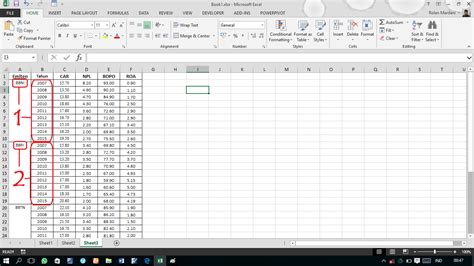 Detail Contoh Data Panel Excel Koleksi Nomer 7