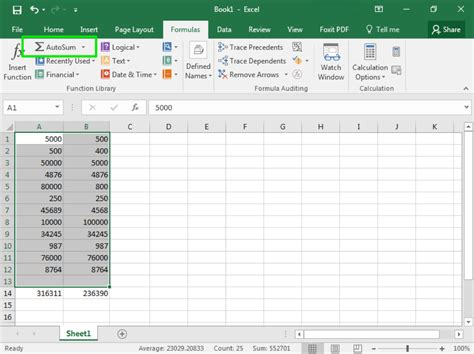 Sum Data Computer Applications For Managers