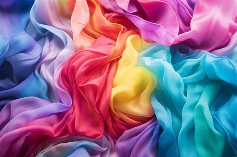 Cascading Colors Gradient Background Photo Premium Ai Generated Image