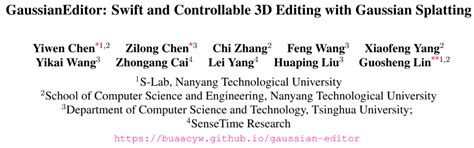 让3d编辑像ps一样简单，新算法gaussianeditor在几分钟内完成3d场景增删改 腾讯云开发者社区 腾讯云