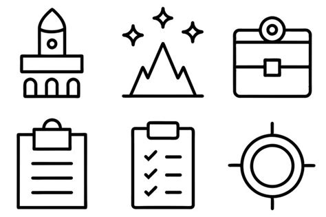 Action Plan Line Icons Set Action Plan Outline Icons With Editable Stroke Collection Premium