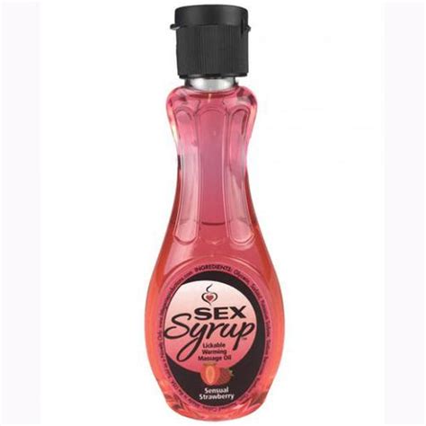 Sex Syrup Warming Massage Oil 4oz Lazada Ph