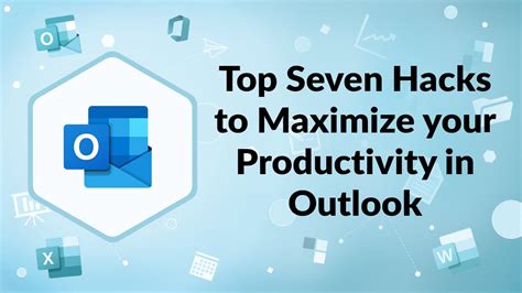top seven hacks to maximize your productivity in outlook advisicon youtube